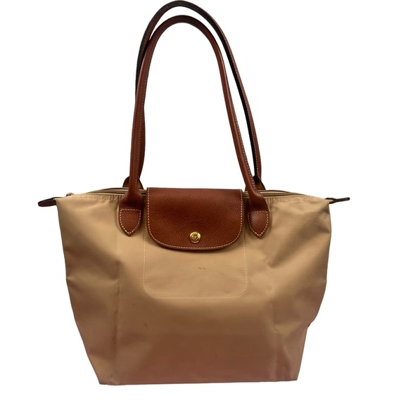 Longchamp | Bags | Longchamp Le Pliage Tote Bag Beige Tan Small | Poshmark